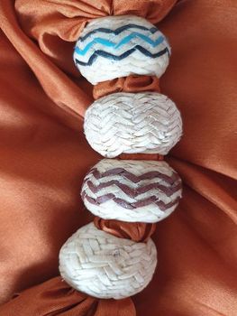 Rawhide Scarf Slides